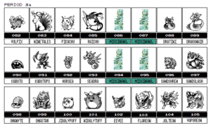 A History of Pokémon through the Internal list – MissingNo ...